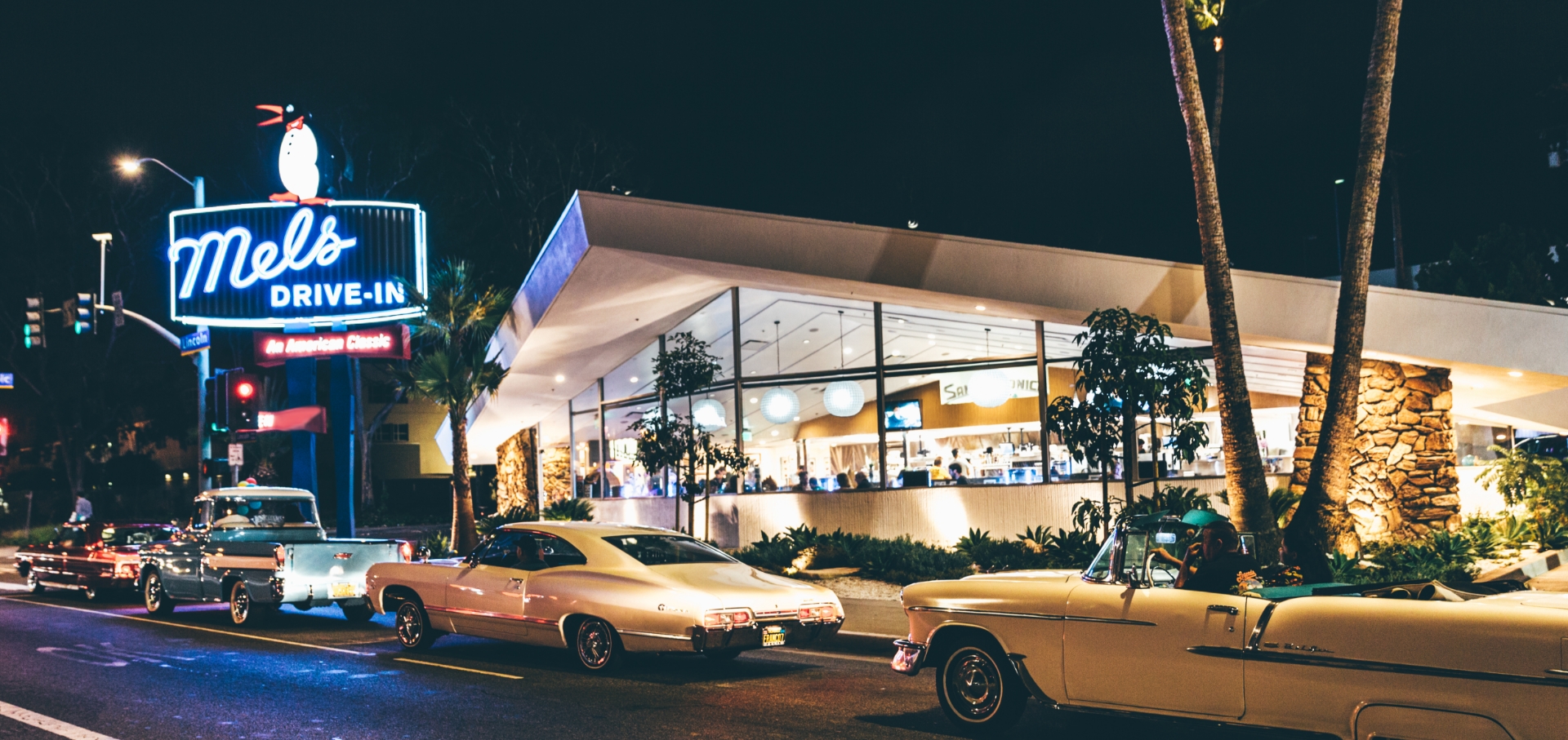 Filming - Mel's Drive-in